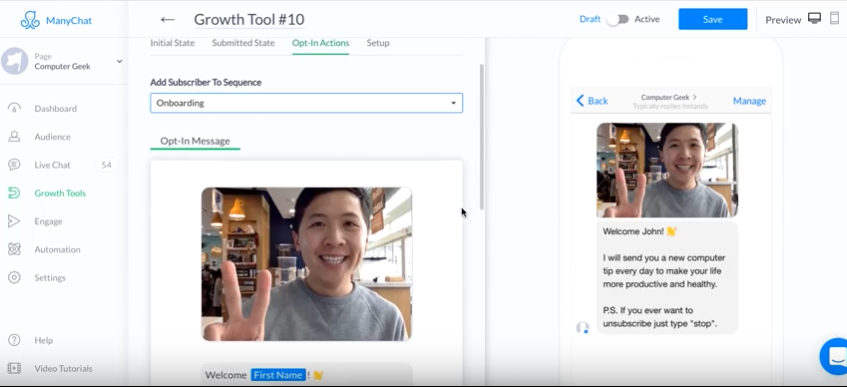 How To Create A Chatbot on Facebook Messenger with NO CODING - Bot Academy