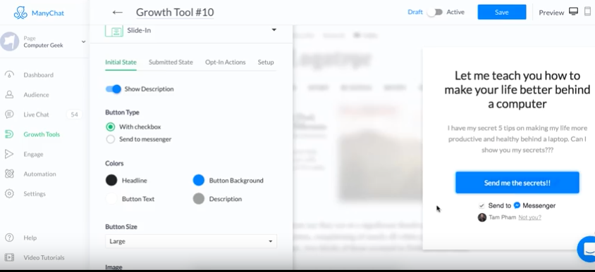 How To Create A Chatbot on Facebook Messenger with NO CODING - Bot Academy